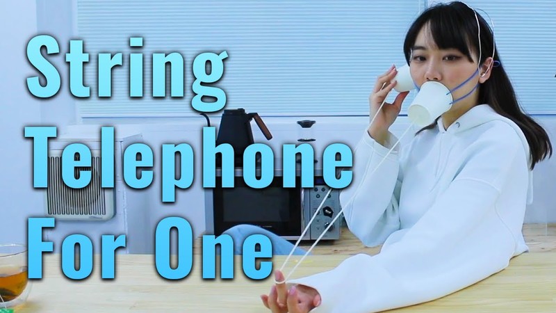 String Telephone for Talking to Myself | Wasted Creation | InnoUvators